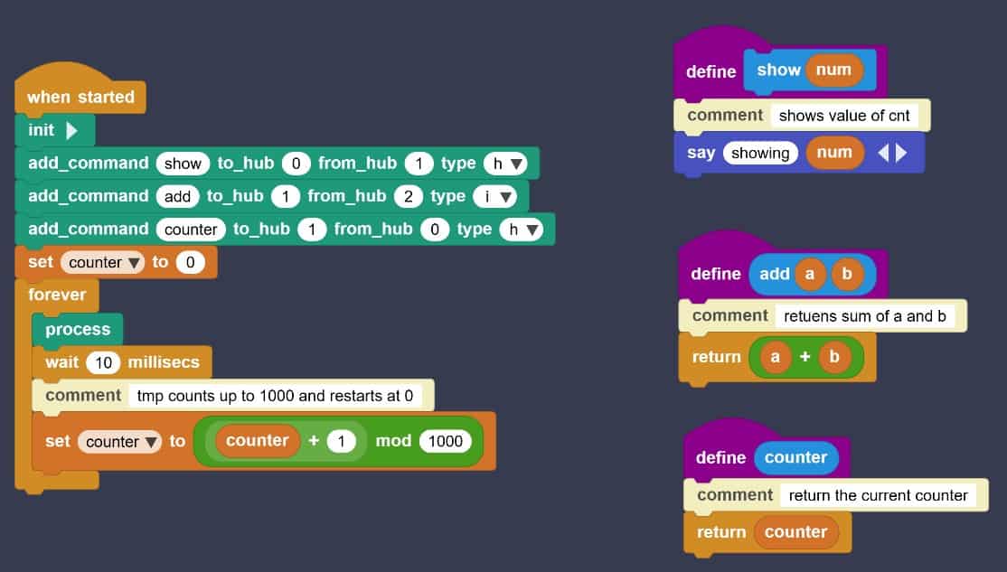 Block code LMS-ESP32 using MicroBlocks: insanely easy guide – Antons ...